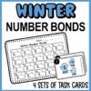 Number Bond Task Cards (Winter Themed) - The Chatty Kinder
