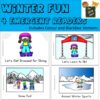 Winter Fun Emergent Readers - The Chatty Kinder