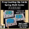 Subitizing Clip Cards - The Chatty Kinder
