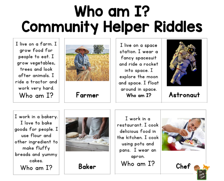 Community Helpers PreK Unit - The Chatty Kinder