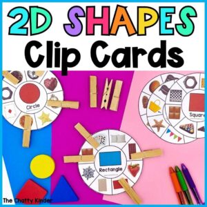 Shapes in Everyday Objects Clip Cards (with real photos) - The Chatty ...