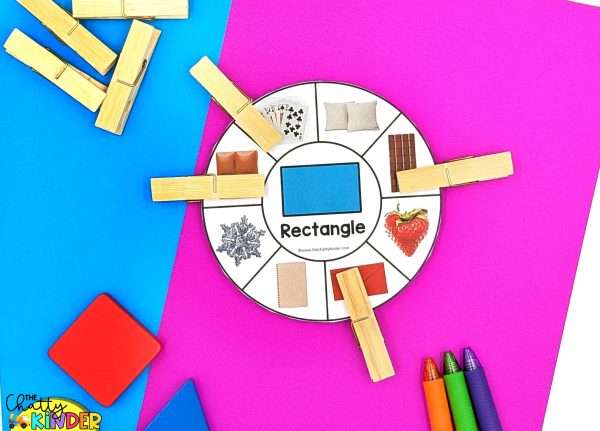 Shapes in Everyday Objects Clip Cards (with real photos) - The Chatty ...