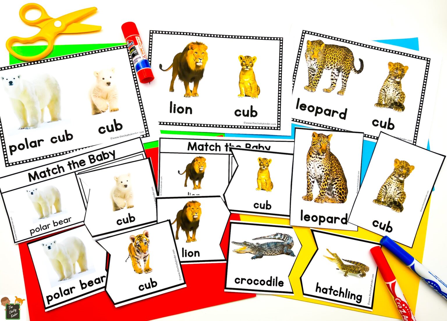 Adult and Baby Animals Activities