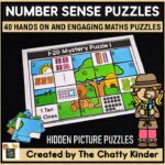 Free Place Value Printable Spring Activity - The Chatty Kinder