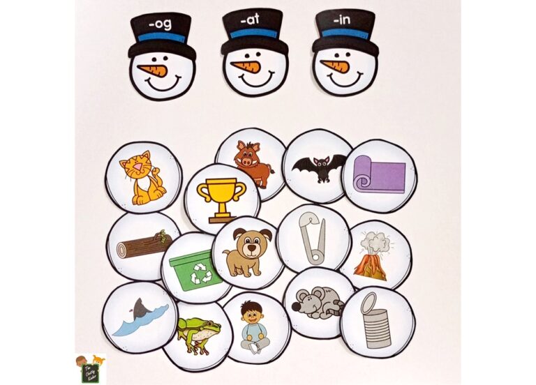 Kindergarten Winter Math and Literacy Centers (with FREEBIES!) - The ...