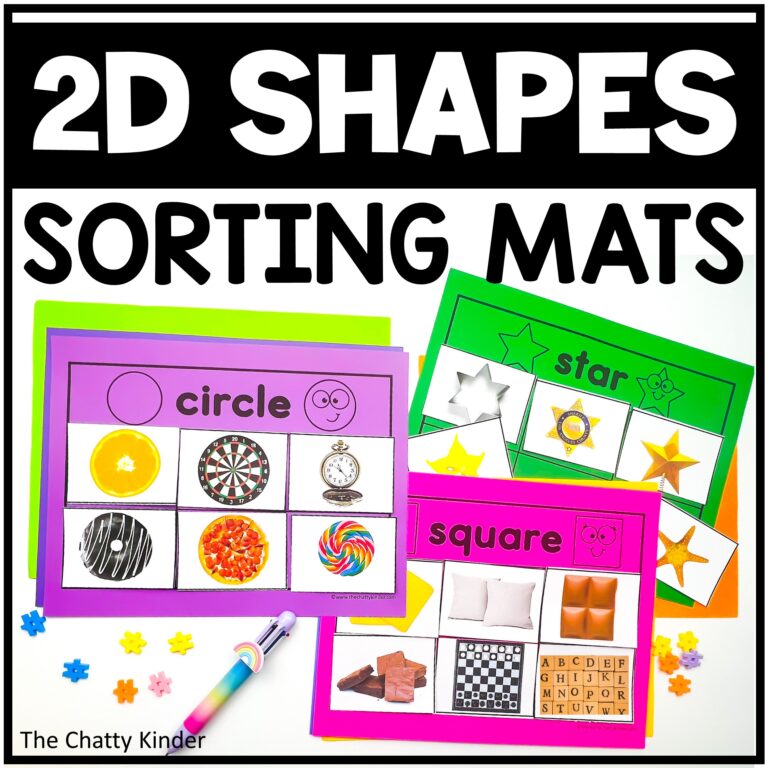 Colors, Shapes and Patterns - The Chatty Kinder