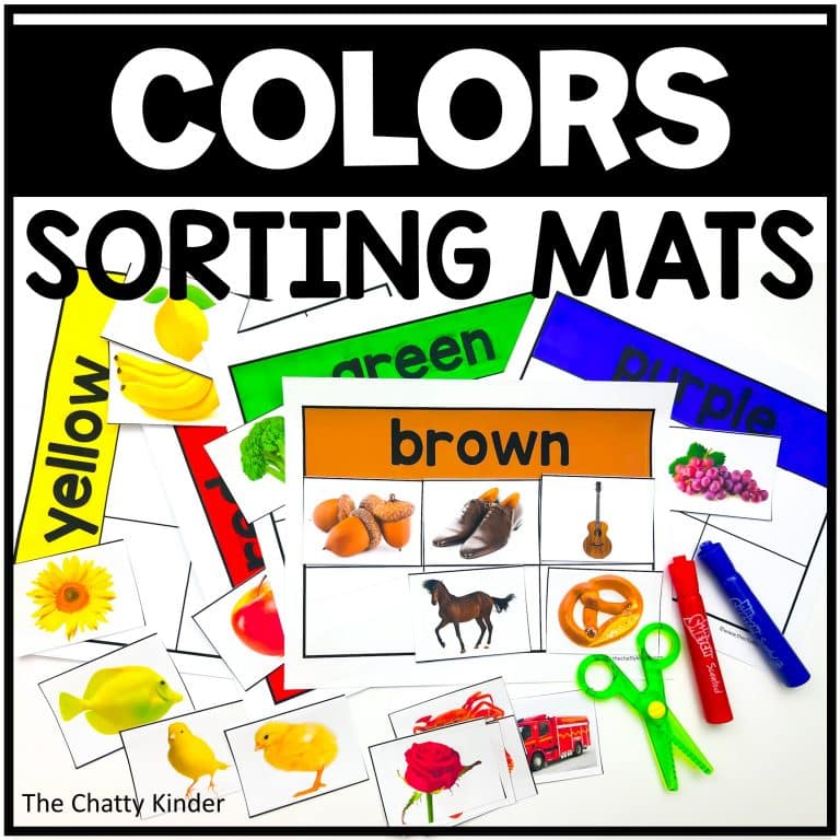 Colors, Shapes and Patterns - The Chatty Kinder