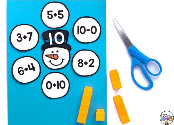 Hands-On Addition and Subtraction Matching Activity - The Chatty Kinder