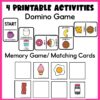 Food Pairs - What Goes Together? Word Association Activities - The ...