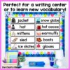 Winter Vocabulary Words - Winter Things Vocabulary Flash Cards - The ...