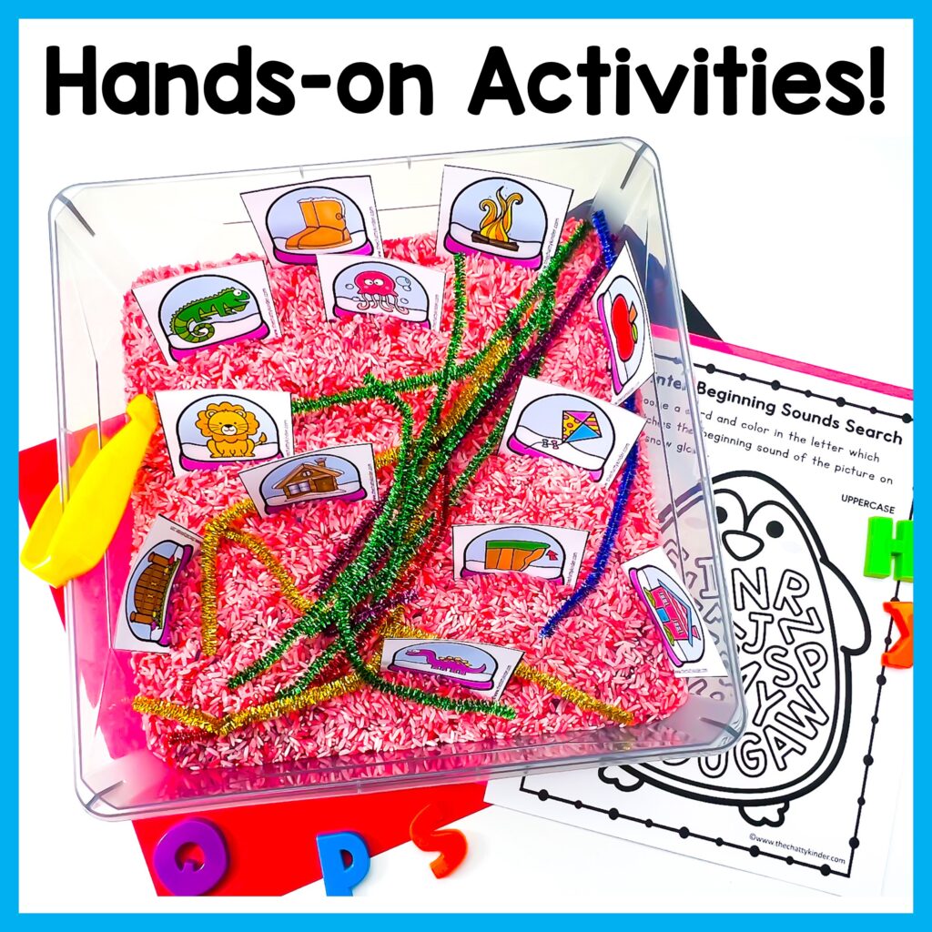 Kindergarten Math and Literacy - The Chatty Kinder