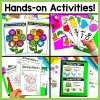 Hands-On Spring Activities for Kindergarten | Math and Literacy Centers ...