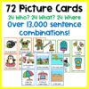 Sentence Building Activity - Kindergarten Summer Literacy Center - The ...