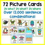 Sentence Building Activity - Kindergarten Summer Literacy Center - The ...