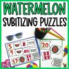Subitizing Math Puzzle Activity 1 to 20 - Kindergarten Summer Math ...