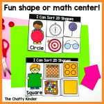 2D Shape Sorting Mats - Back to School Kindergarten Math Center - The ...
