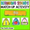Beginning Sounds Craft Activity - Kindergarten Back to School Literacy ...