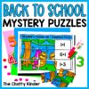 Back to School Mystery Picture Puzzles - The Chatty Kinder