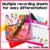 Winter Theme Kindergarten Literacy Sensory Bins | Word Search Activity ...