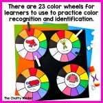 Winter Color Recognition Clip Cards | Hands-on Activity - The Chatty Kinder