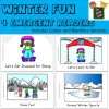 Winter Easy Readers for Kindergarten - The Chatty Kinder