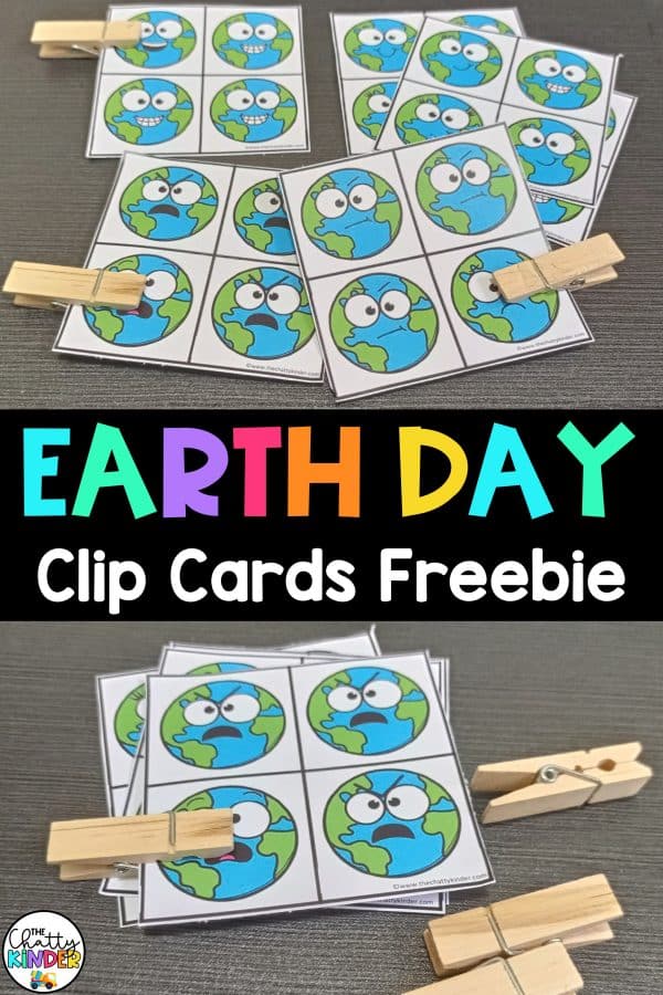 Earth Day Visual Discrimination (Free Printable) - The Chatty Kinder
