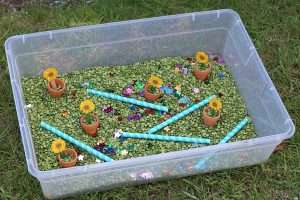 20+ Spring Sensory Bin Ideas for Kids and Toddlers - The Chatty Kinder