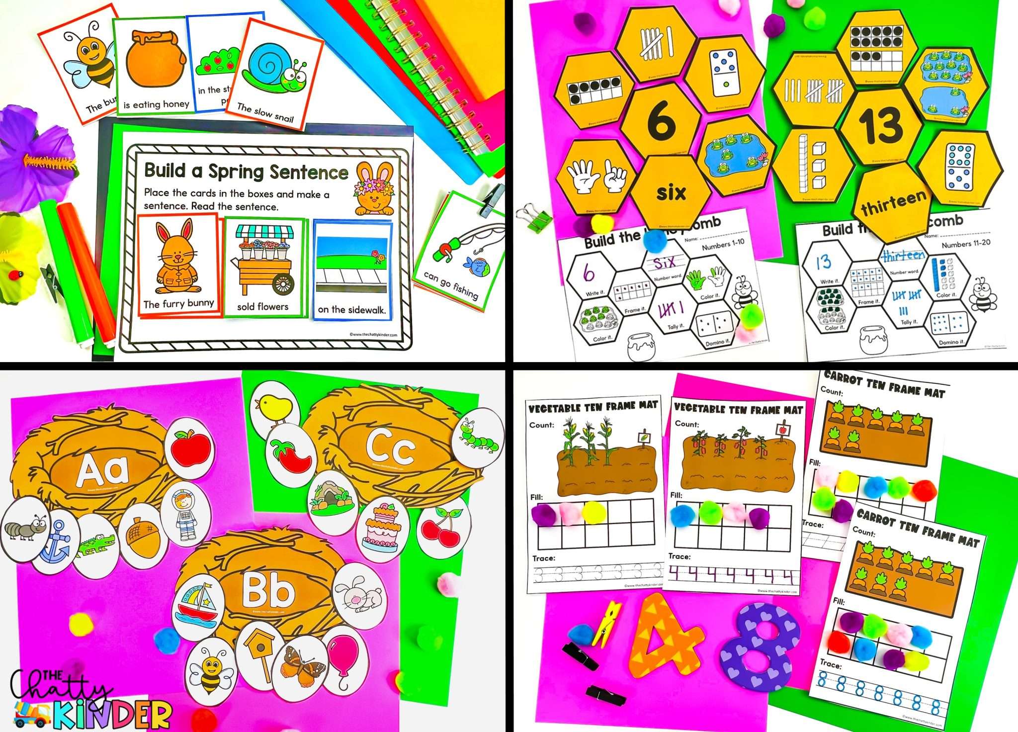 20+ Spring Sensory Bin Ideas for Kids and Toddlers - The Chatty Kinder