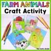 What is in this Farm Animals Craft Activity printable? - The Chatty Kinder