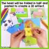 What is in this Farm Animals Craft Activity printable? - The Chatty Kinder