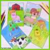 What is in this Farm Animals Craft Activity printable? - The Chatty Kinder