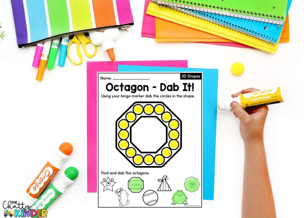 200+ Wonderful 2D Shapes Worksheets for Kindergarten - The Bundle - The ...