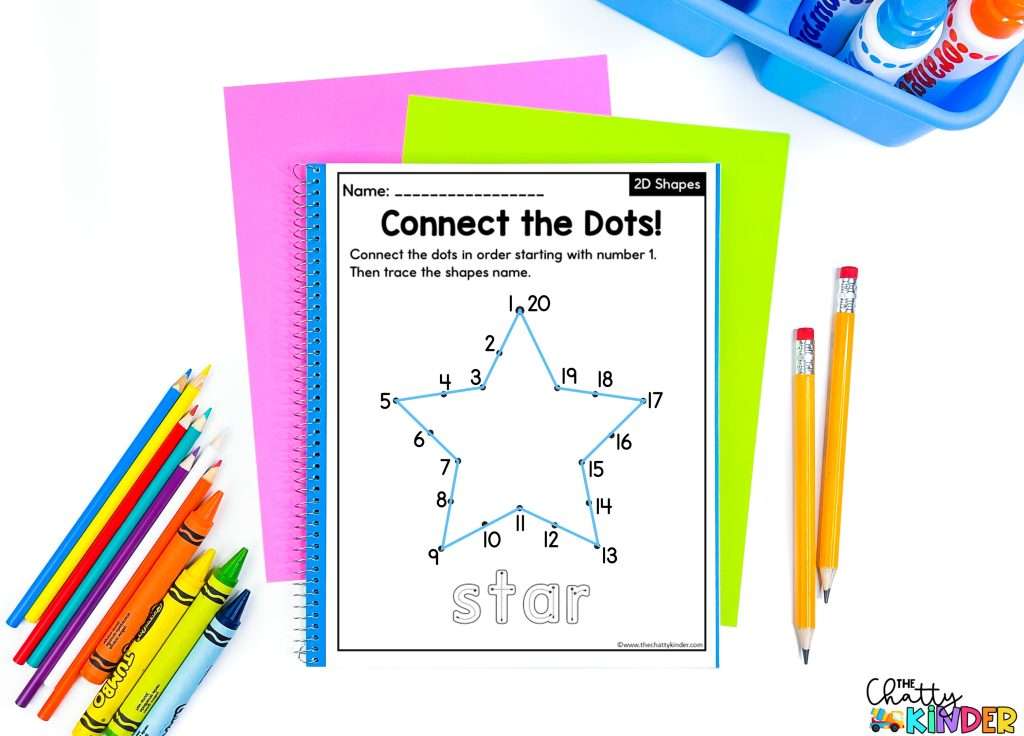 200+ Wonderful 2D Shapes Worksheets for Kindergarten - The Bundle - The ...