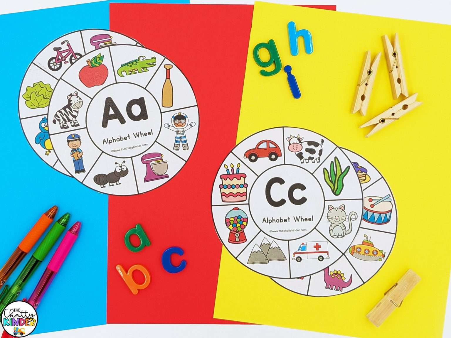 Using Engaging Math and Literacy Clip Cards in Kindergarten - The Chatty Kinder