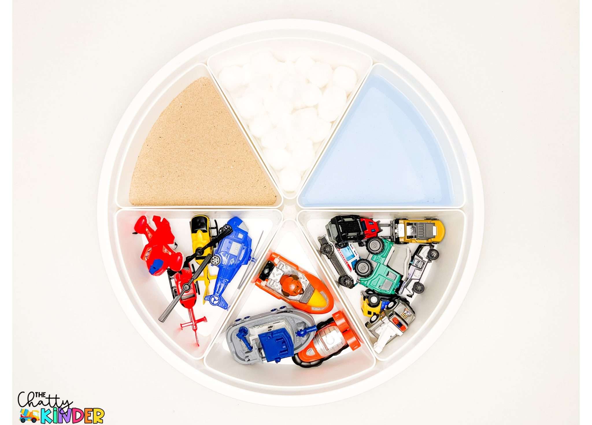 Transportation Sorting Sensory Bins for Fun Imaginative Play - The ...