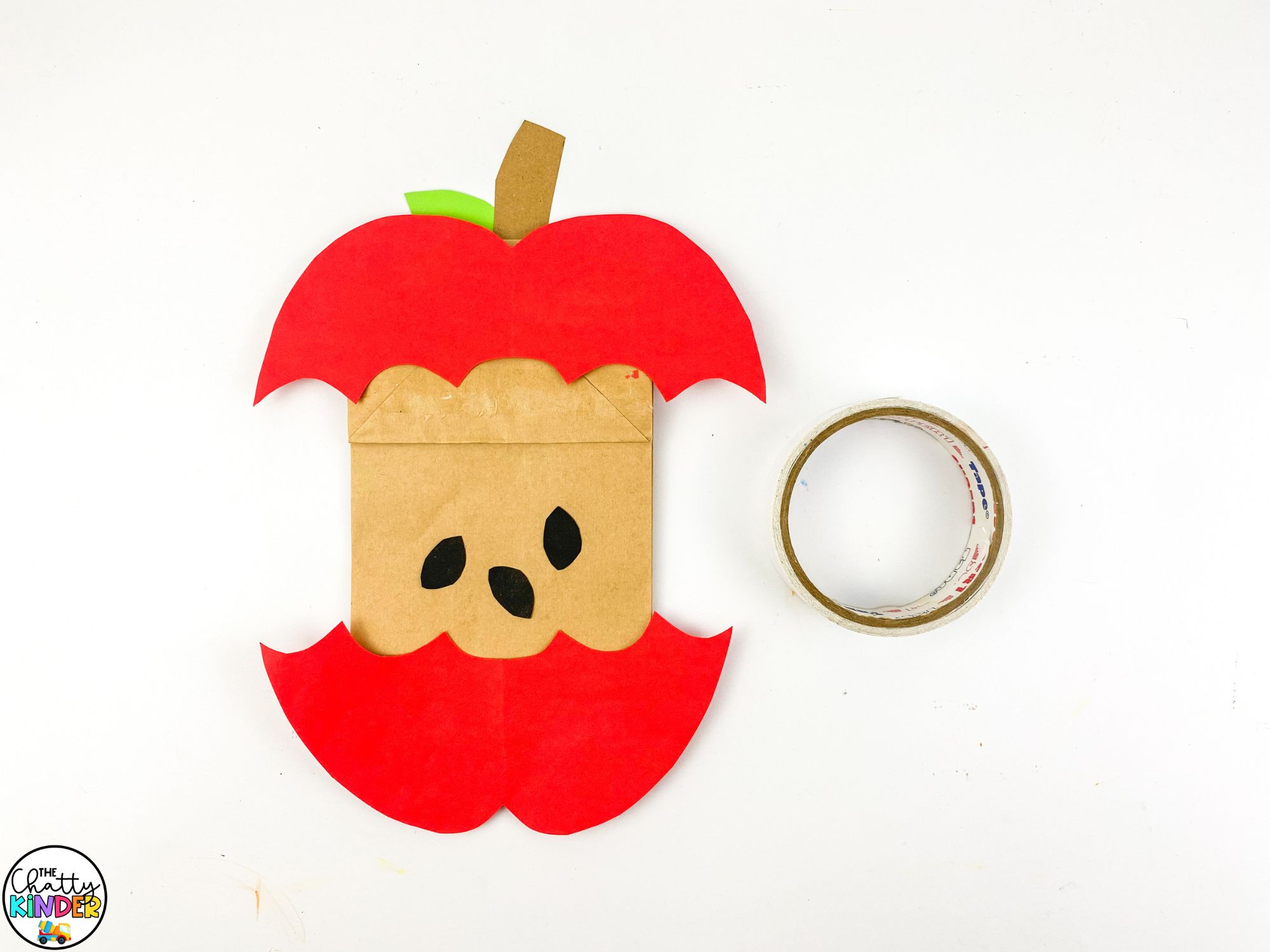 12 Apple Books For Kids and Apple Paper Bag Craft - The Chatty Kinder