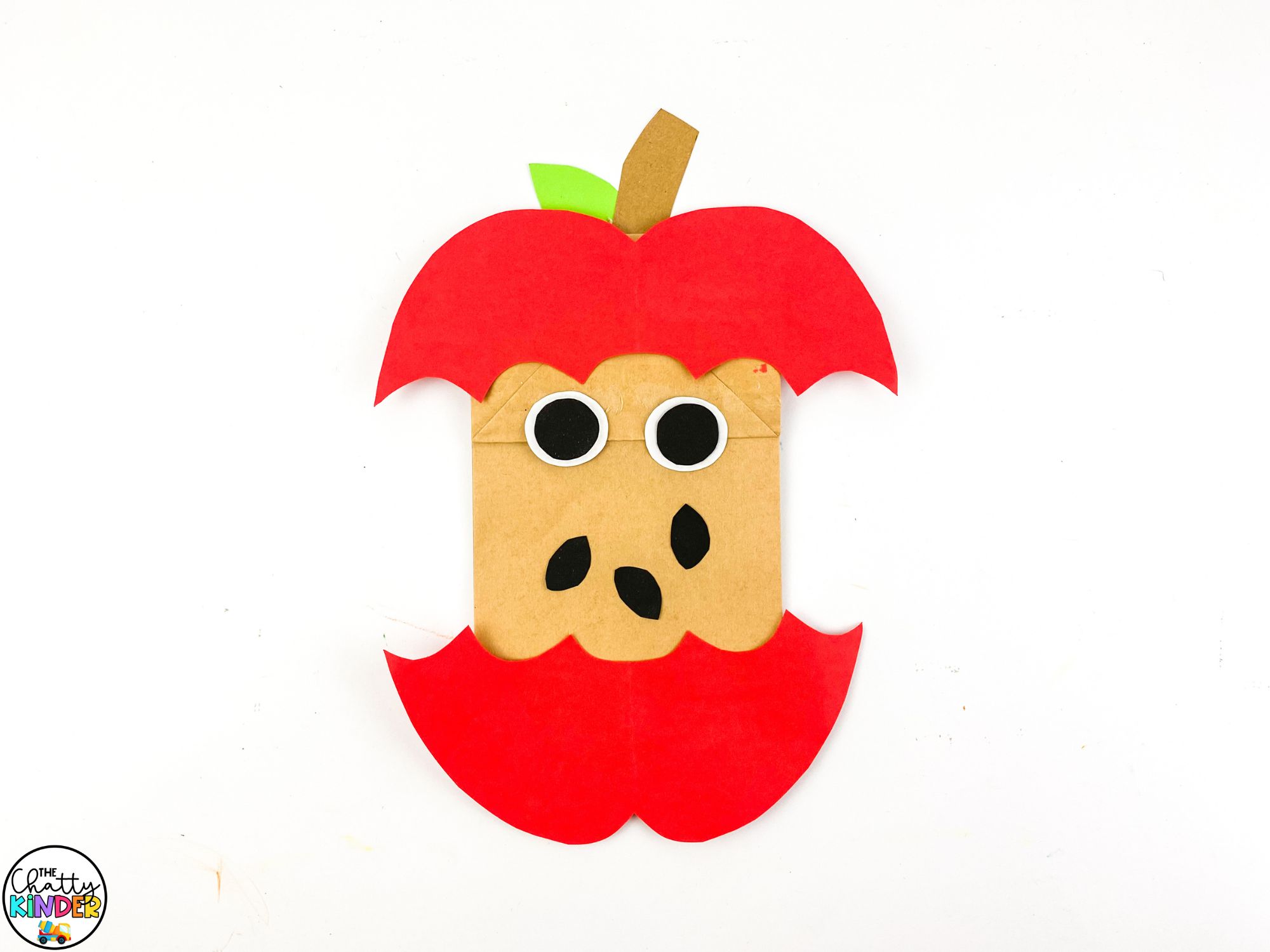 12 Apple Books For Kids and Apple Paper Bag Craft - The Chatty Kinder