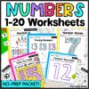 1-20 Number Sense Activities for Kindergarten Bundle - The Chatty Kinder