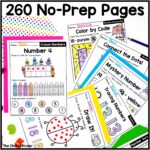 1-20 Number Sense Activities for Kindergarten Bundle - The Chatty Kinder
